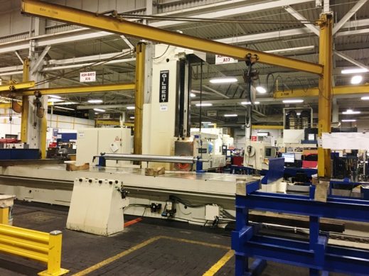 5" CINCINNATI GILBERT MODEL 350P-1 4-AXIS CNC PLANER TYPE HORIZONTAL ...